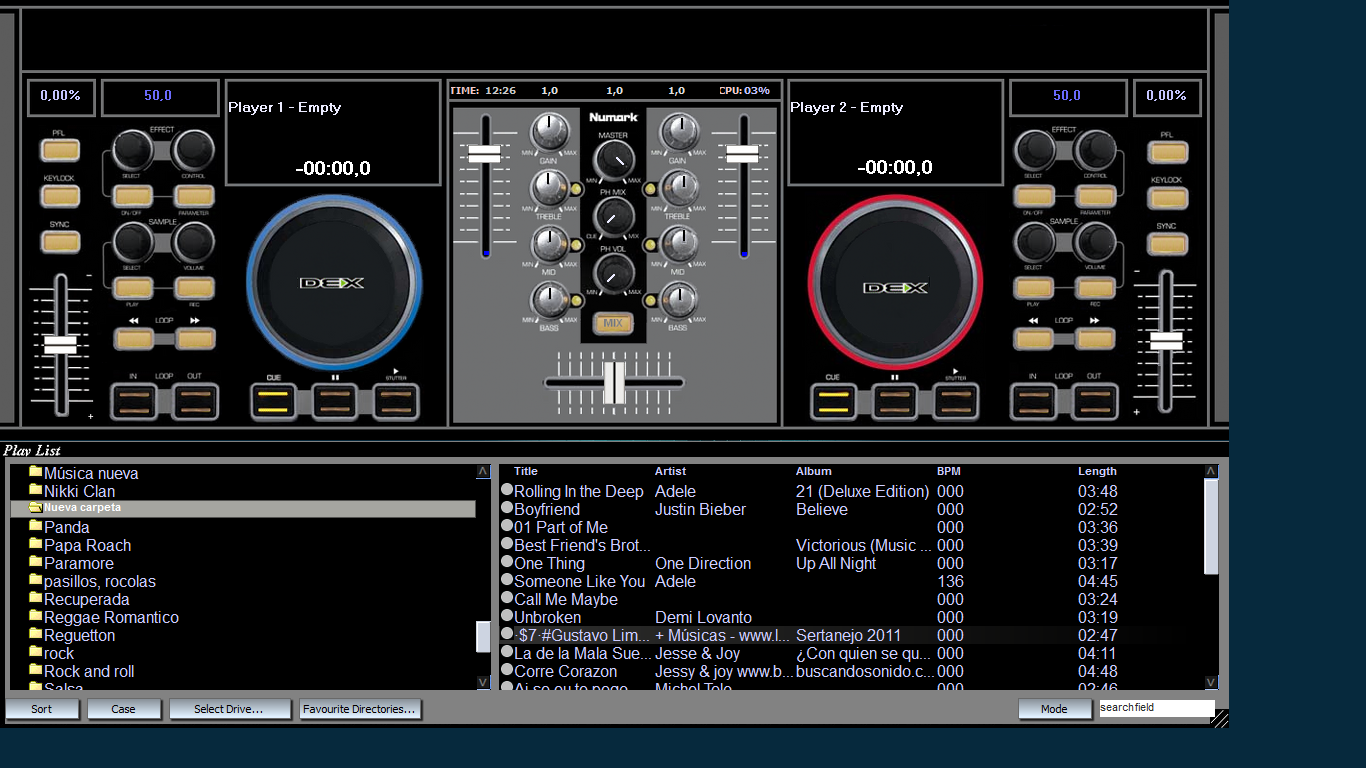 Skins PCDJ DEX ~ Iniciativa DJ