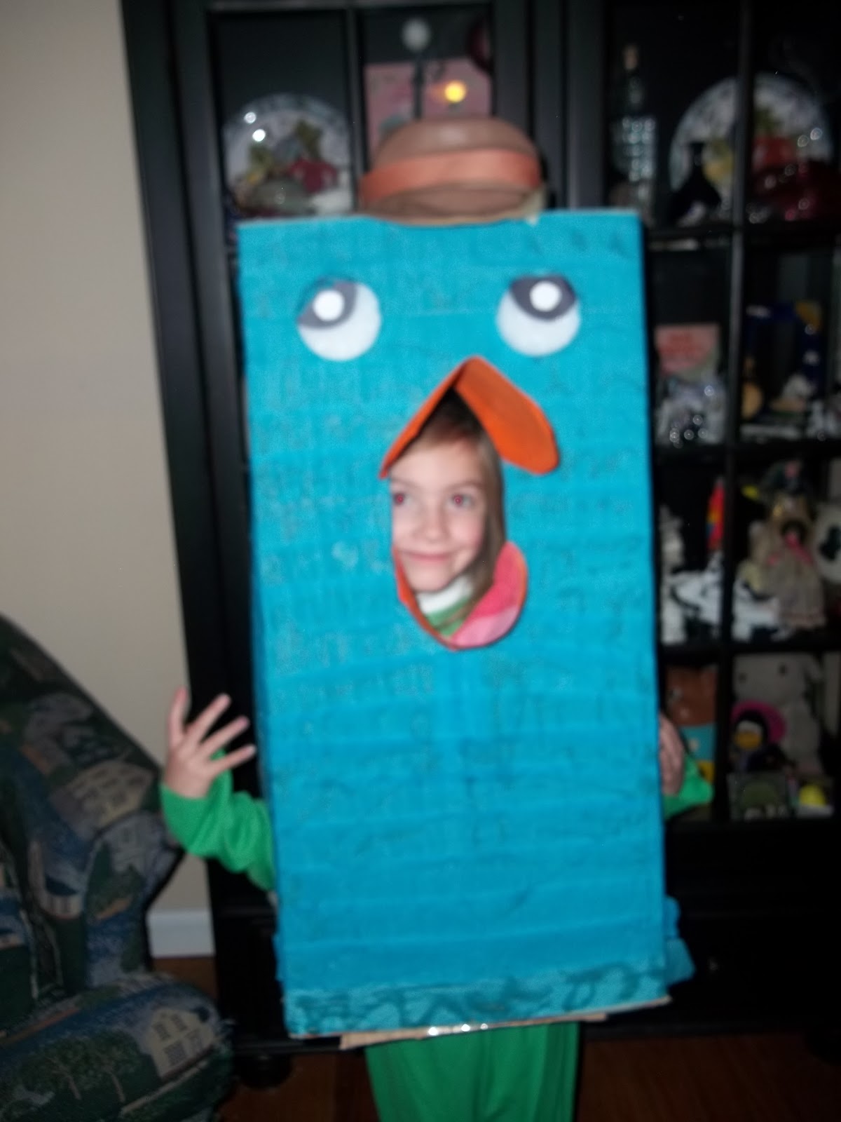 Homemade Perry The Platypus Costume