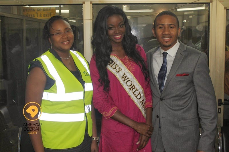 Manny360: [PHOTONEWS] Miss World 2013 2nd Runner-Up, Naa Okailey ...