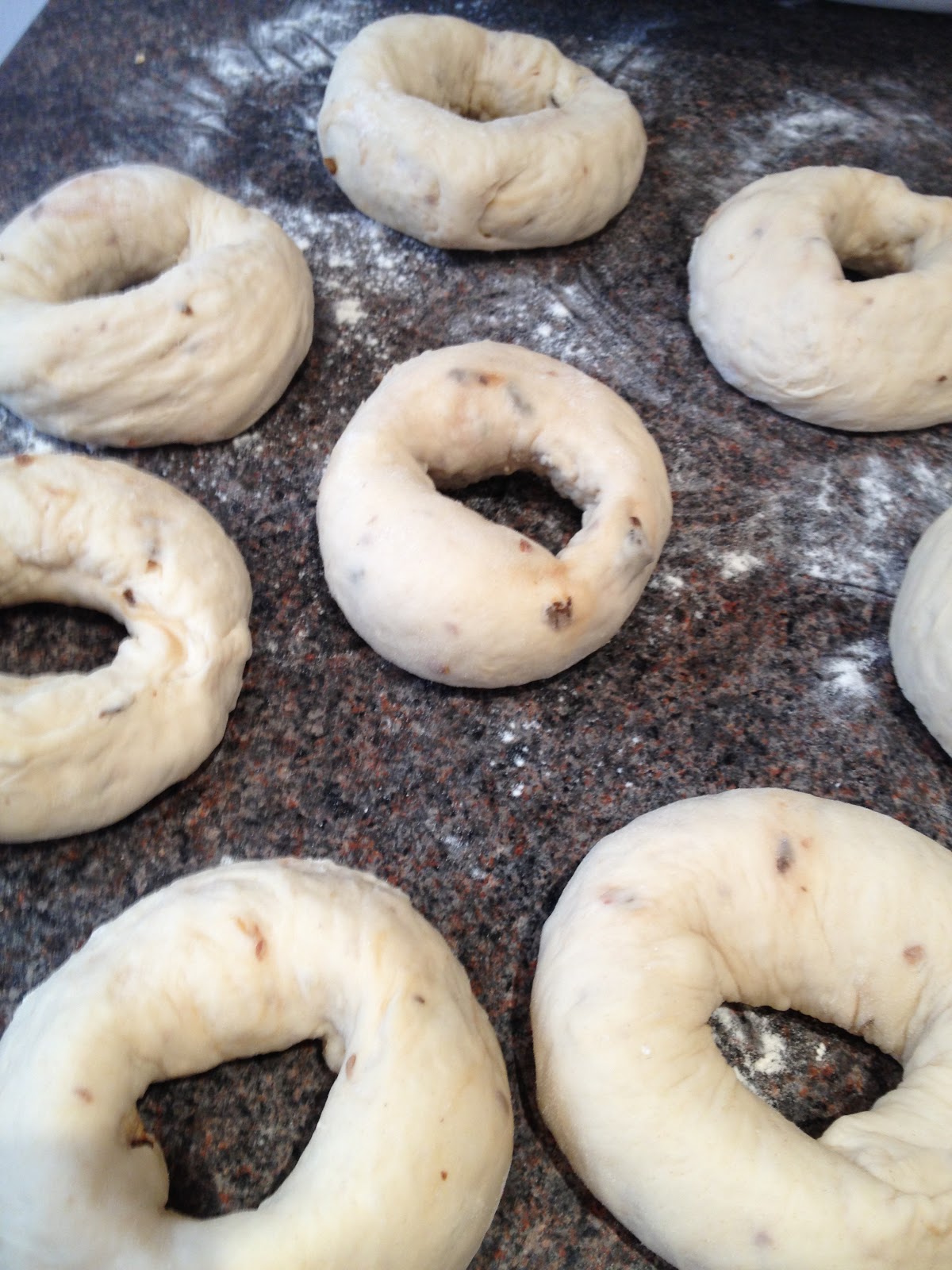Sunday morning Bagels