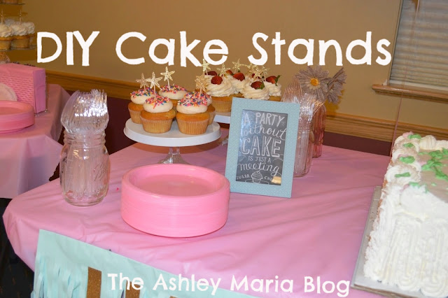 The Ashley Maria Blog: DIY | Cake Stands
