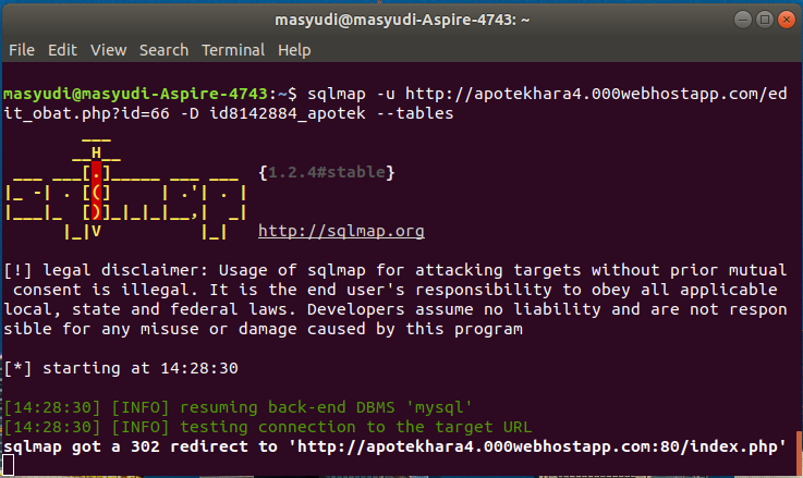 Tutorial SQL Injection dengan SQLmap di Kali Linux (Kelompok Sistem Keamanan Komputer) ~ Seorang ...