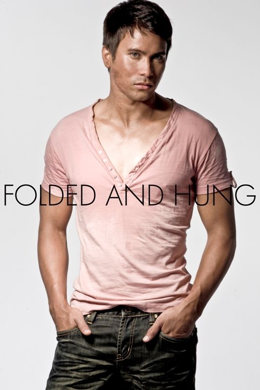 models cache: Sam Milby for Folded and Hung: Denim 2010