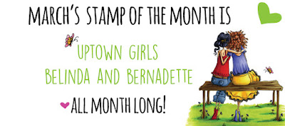 Owl Be Crafty: Bellarific Friday - March Stamp of the Month