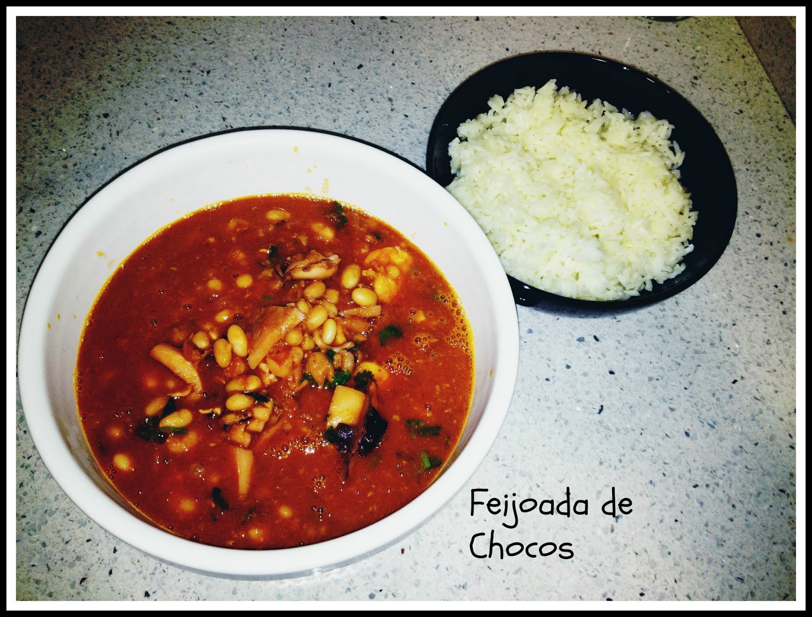 Comidas e outras coisas do mundo real: Feijoada de Chocos