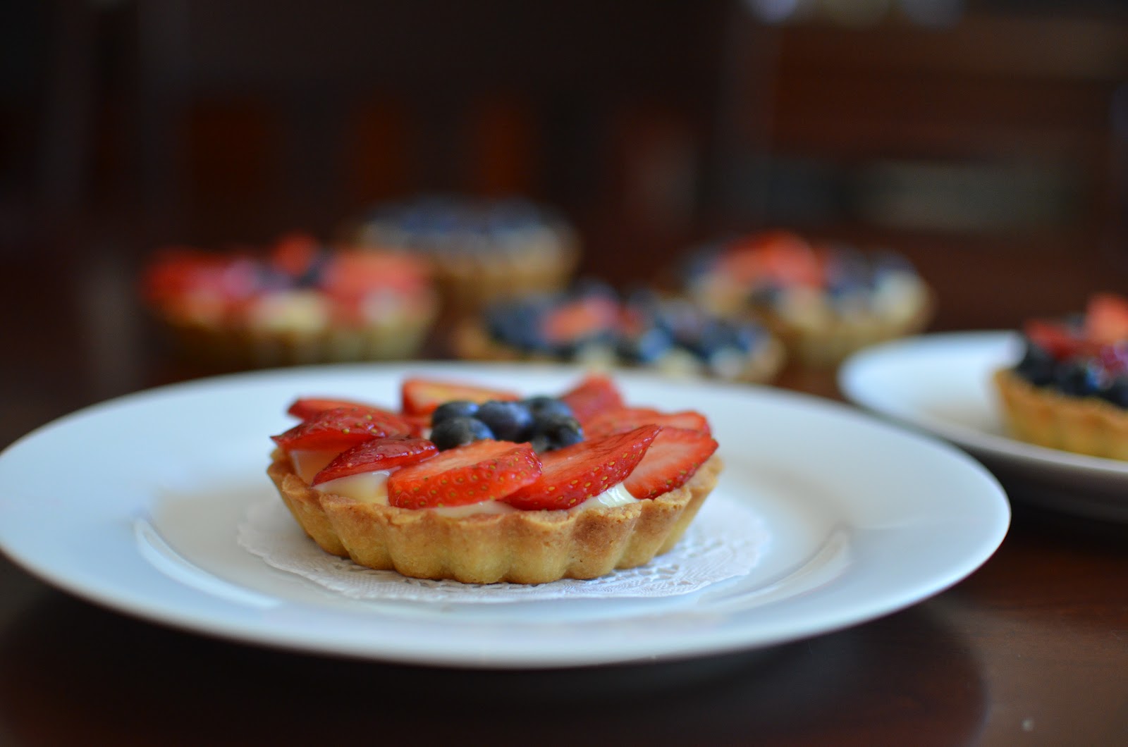Playing with Flour: Mini fruit tarts for moms