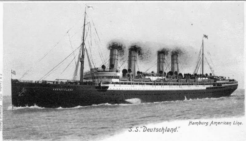 EARLY 20TH CENTURY GERMAN PASSENGER LINERS