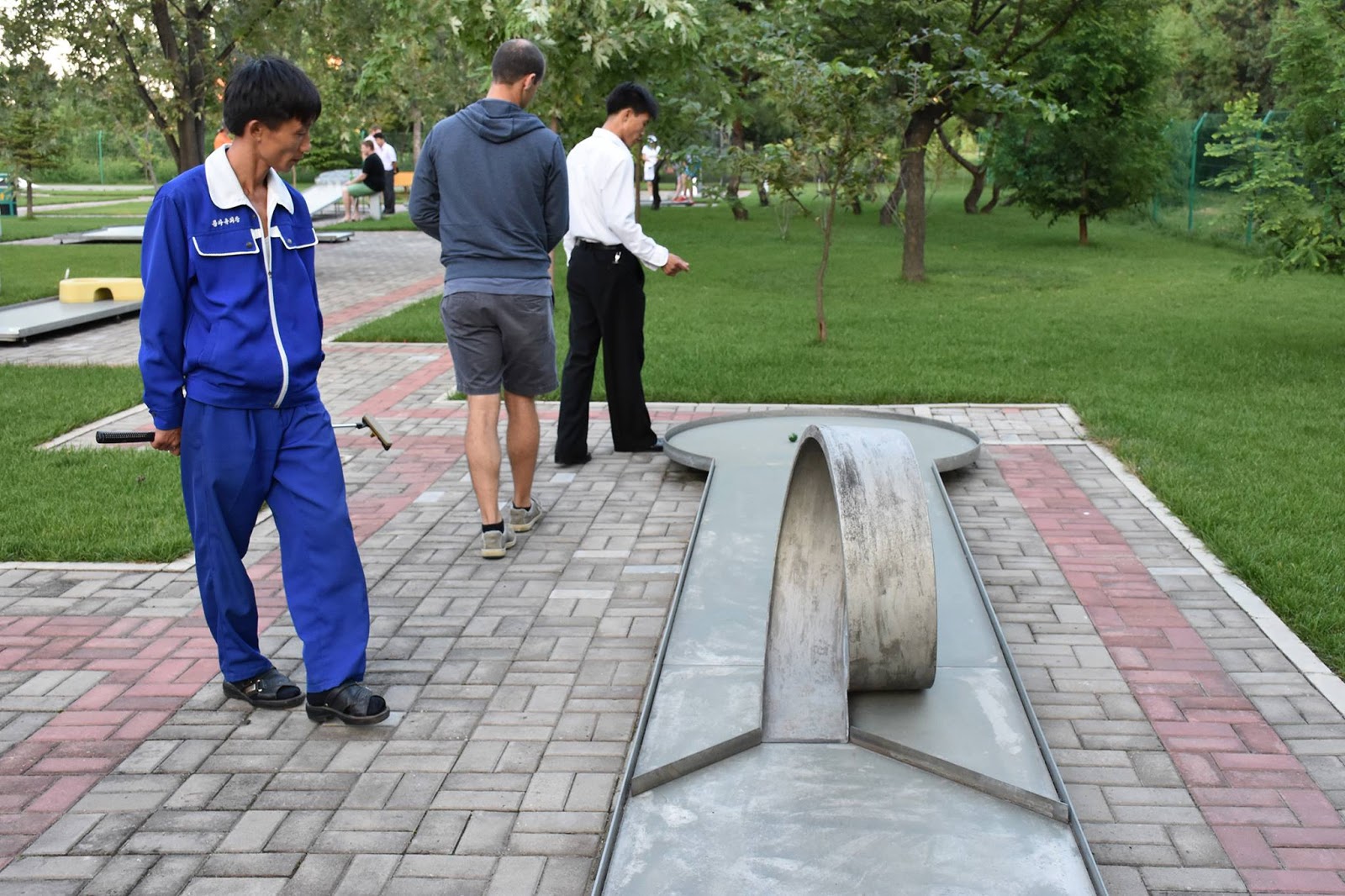 The Ham and Egger Files: Mini Golf in Pyongyang, North Korea