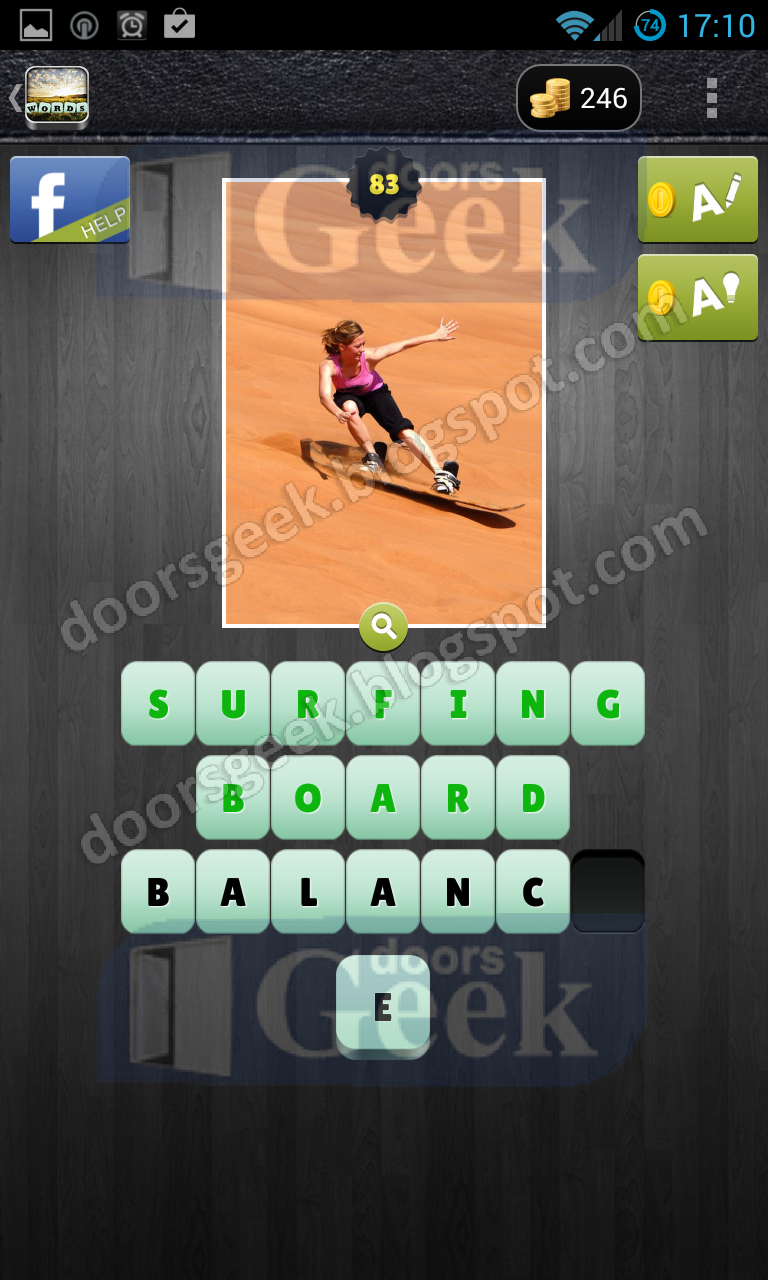 Words in a Pic - Level 83 ~ Doors Geek