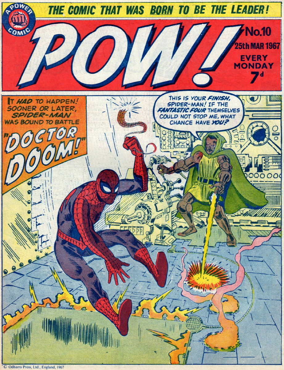 Crivens Comics And Stuff Crivens Classic Comic Covers Pow 10
