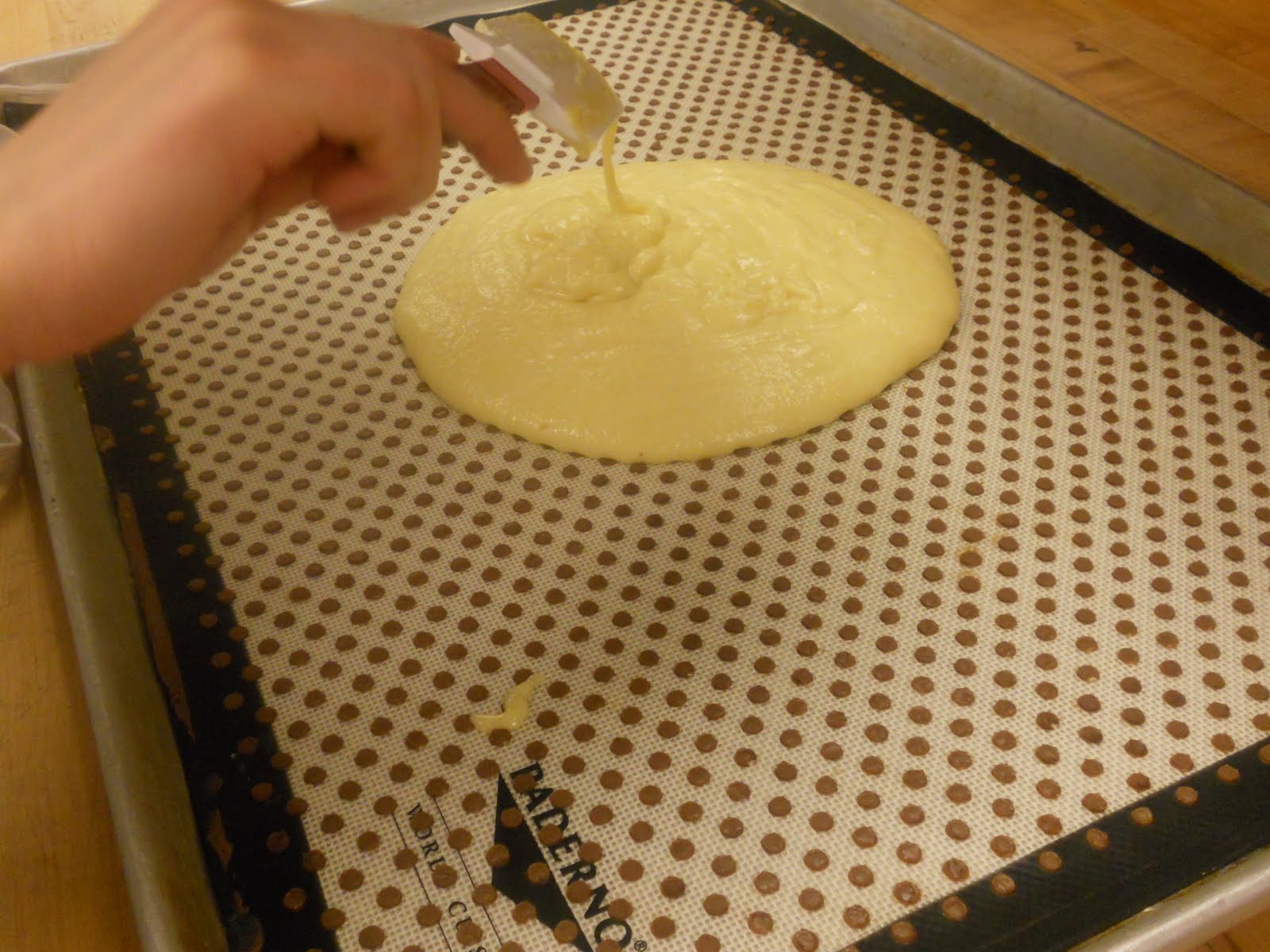 Spring 2011: Tuile Paste pattern for Joconde Sponge