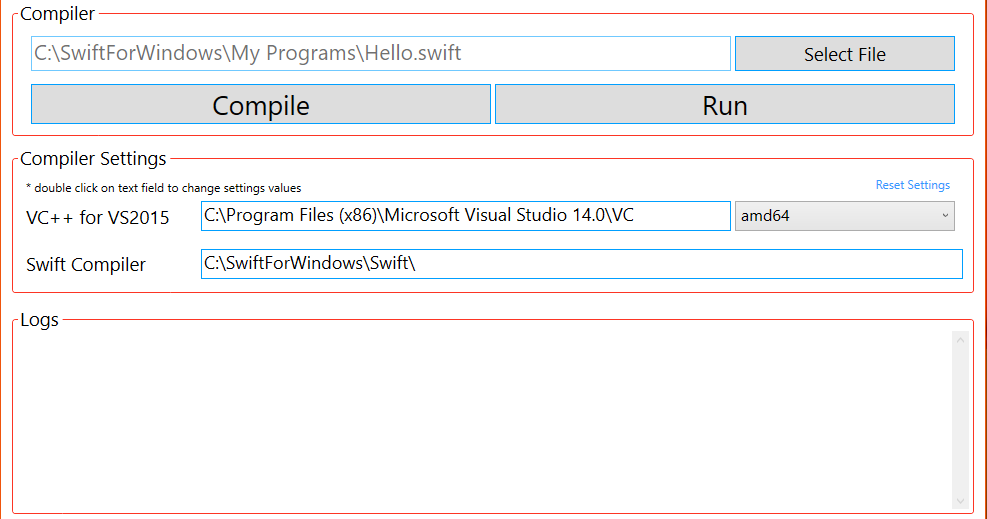 HodentekHelp: How do you compile and run SWIFT programs on Windows 10?