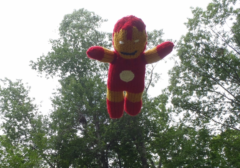 Stana's Critters Etc.: Knitting Pattern for Iron Man toy