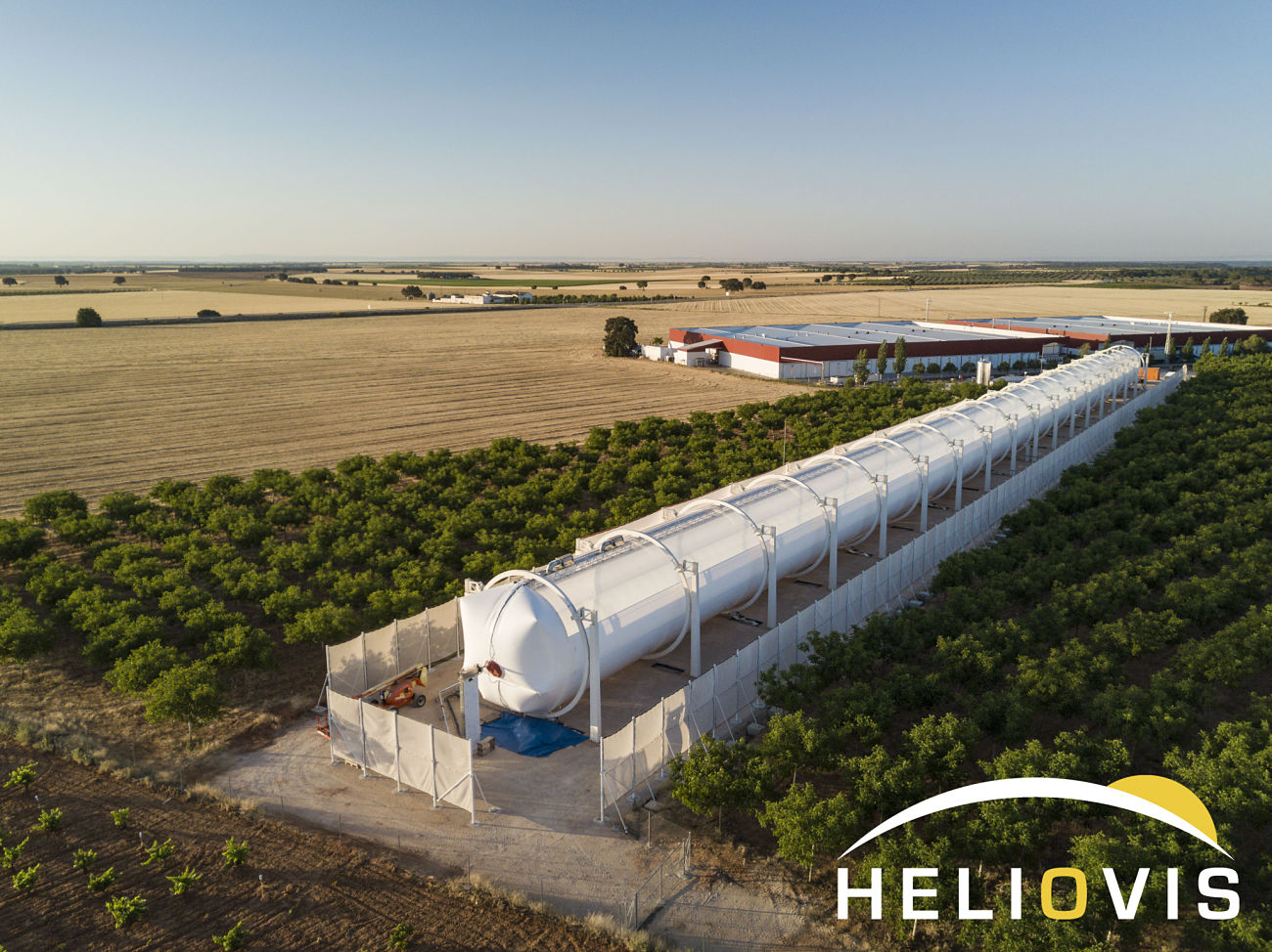 PR | HELIOVIS Successfully Commissioned Inflatable Solar Collector