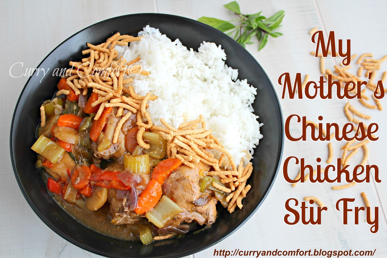 Kitchen Simmer: My Mother's Chinese Chicken Stir Fry