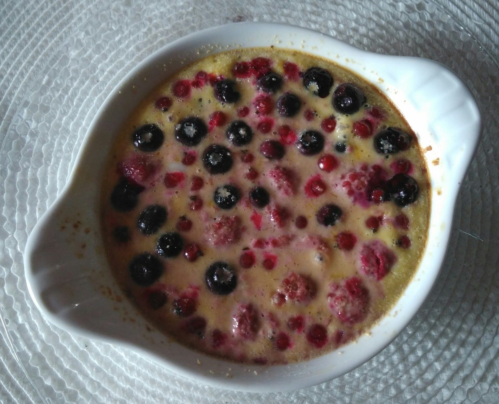 Gratin de fruits rouges