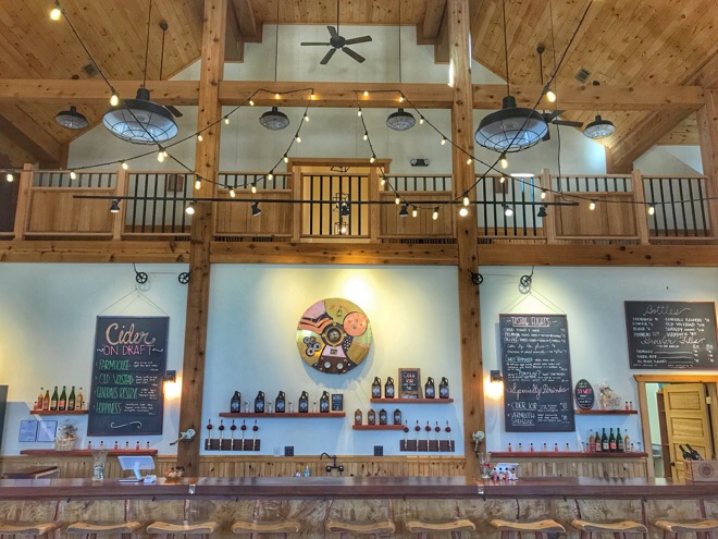 Exploring a Cider Barn on a Hilltop - Grapes & Grains