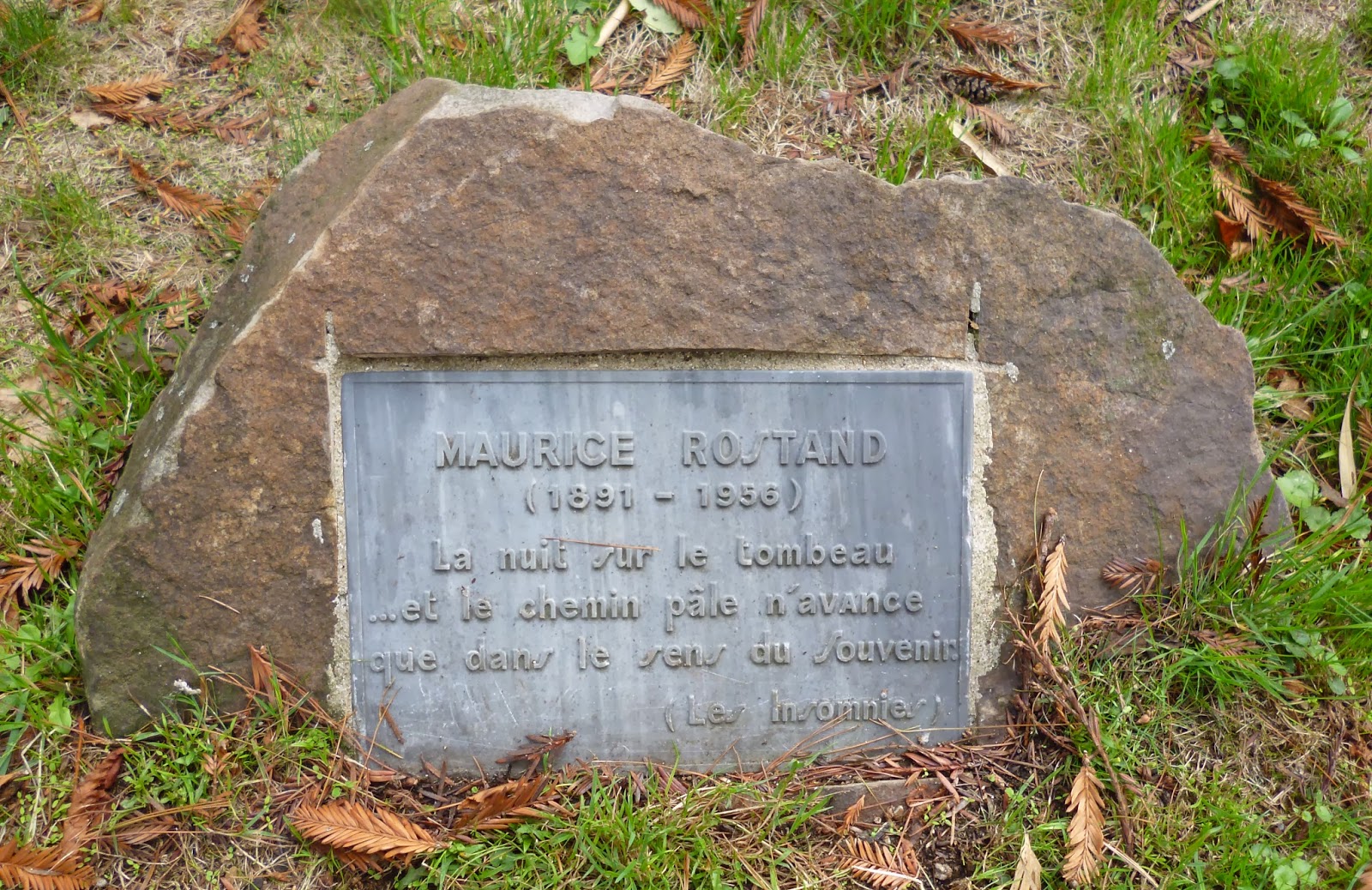 Dr Tony Shaw: Square des Poètes, Auteuil