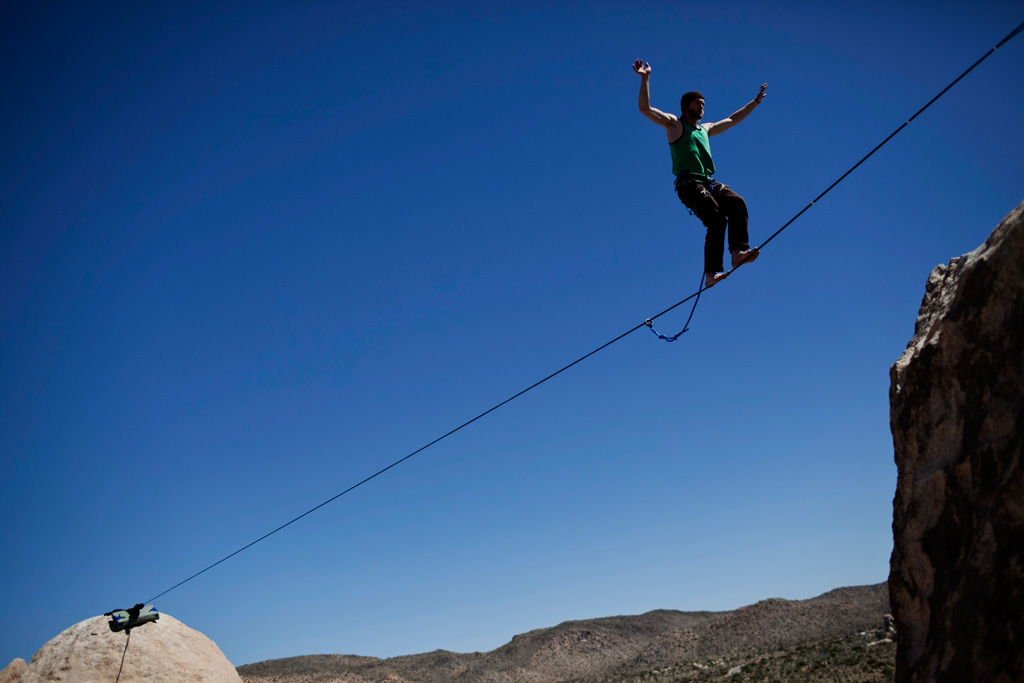 Dan Krauss - Photo Blog: Highlining for LA Times