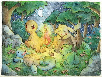 Kami's Library Thoughts: Fan Art Friday: Pokemon