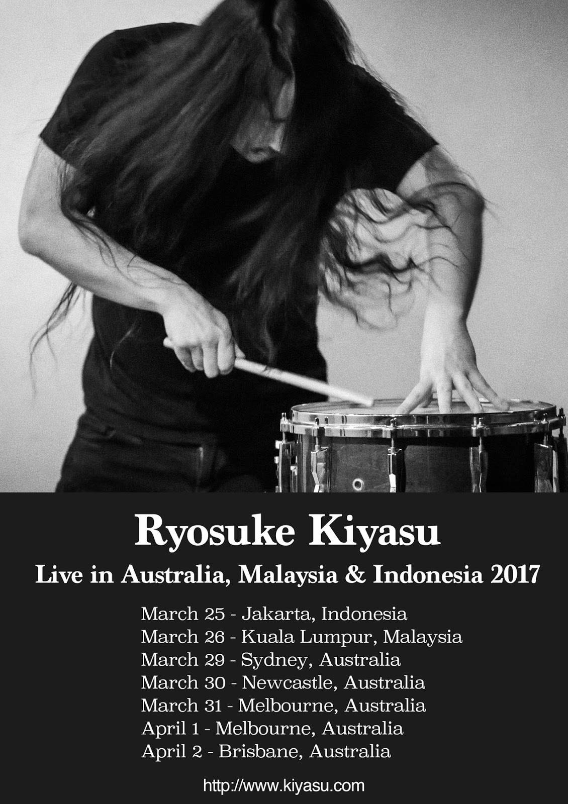 Ryosuke Kiyasu: Ryosuke Kiyasu Australia tour 2017
