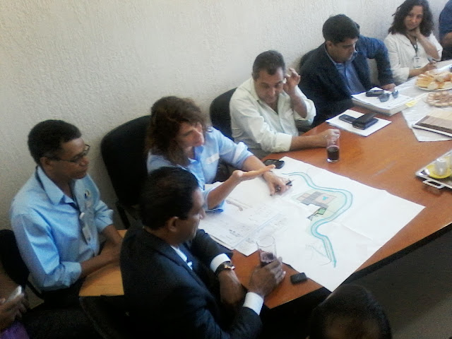 Presidente do INEA Marilene Ramos e sua equipe vão a Belford Roxo ...