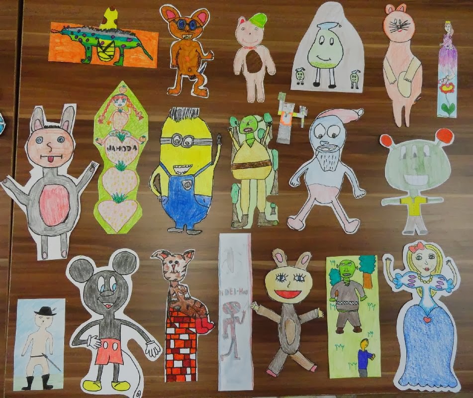 Pestráčik: Záložky - rozprávkové postavy