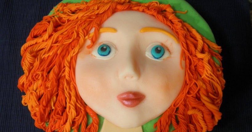 Aprendiz de Repostera: Tarta Princesa Merida (Brave)