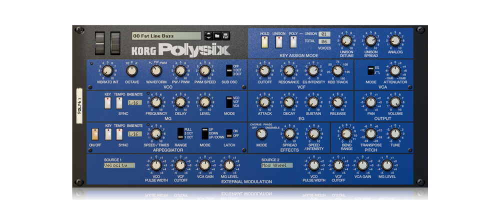 MATRIXSYNTH: KORG Releases Polysix for Reason
