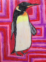 Jerdee's Art Classes: Animals in Art | Oil Pastel Drawings