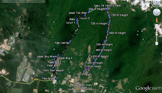 bocHa redaH Hutan - hutan gunung air terjon: Bukit Broga - Gunung Tok ...