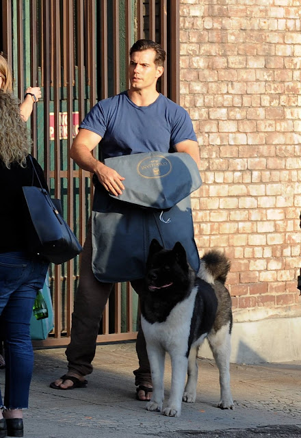 Henry Cavill News: Henry & Kal Arrive For Shoot In Los Angeles
