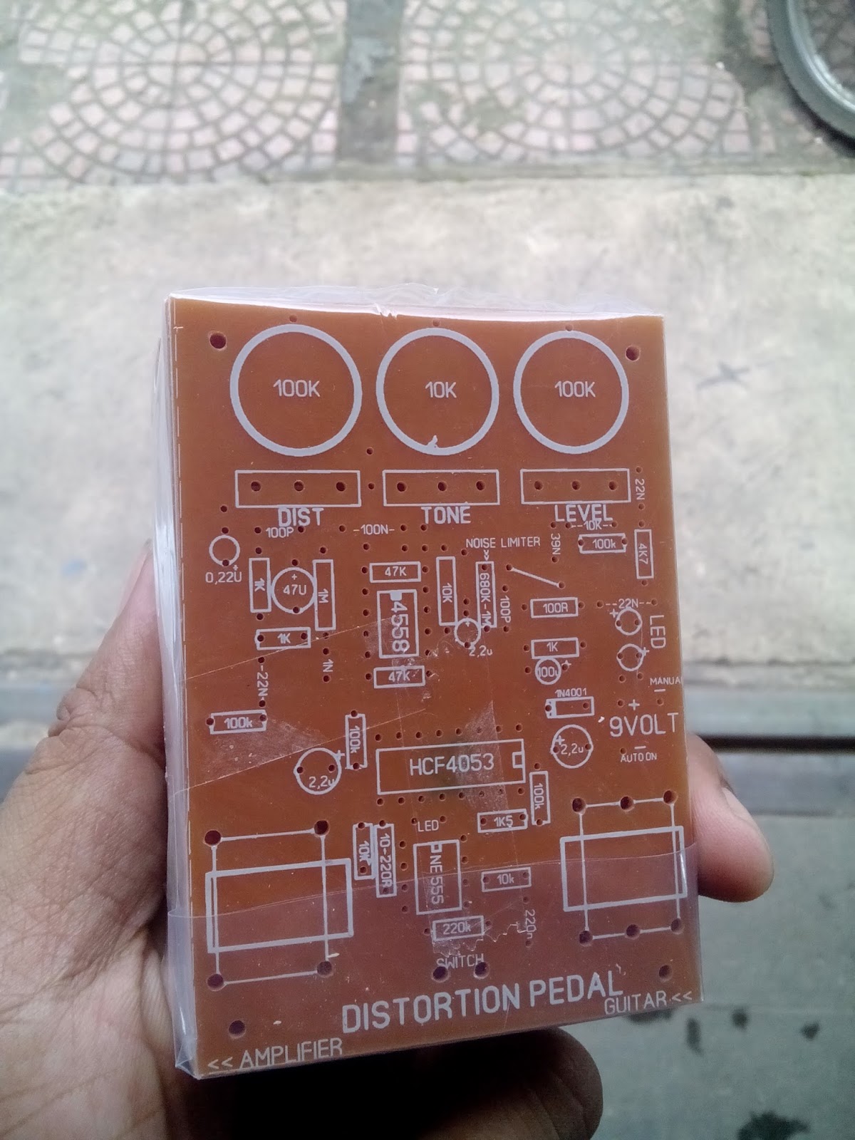 efek gitar rakitan marsu