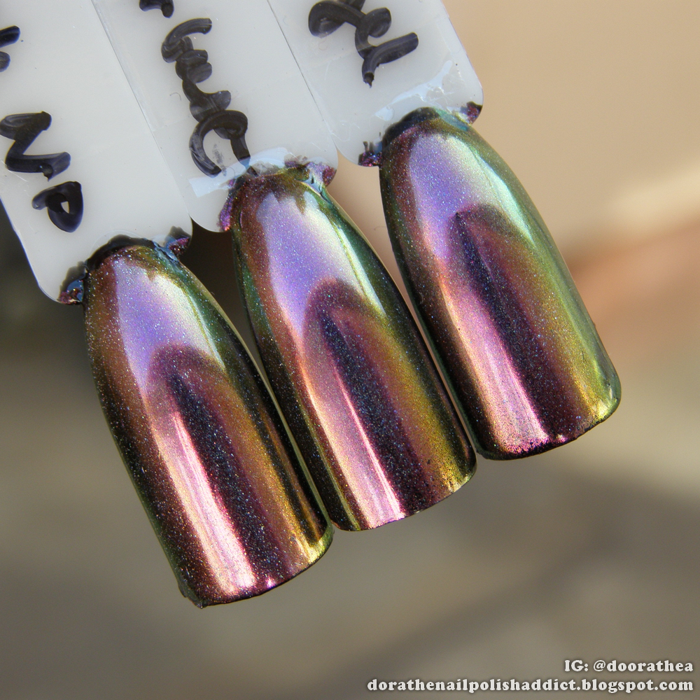 Dóra, The Nail Polish Addict: Born Pretty Store Peacock Chameleon Holo ...