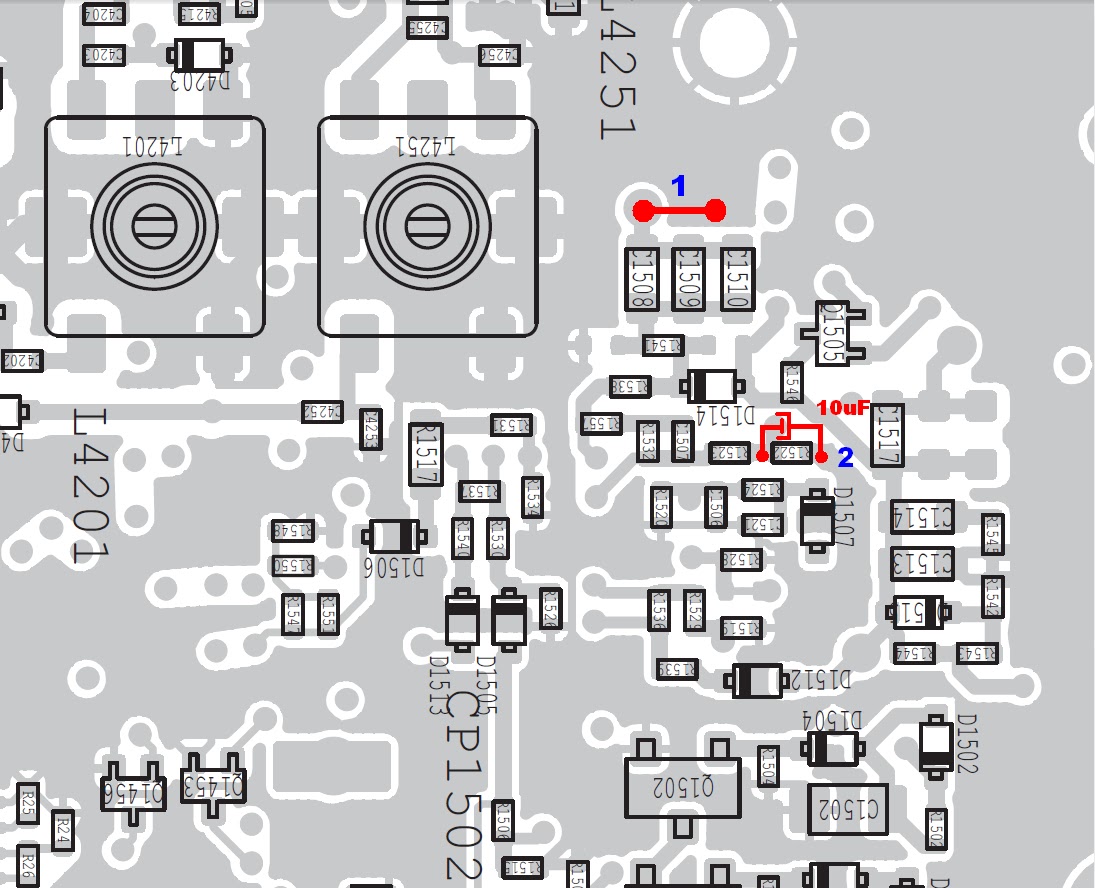 4 & 6m Ham Radio blog: ICOM IC-7100 low SSB power modification