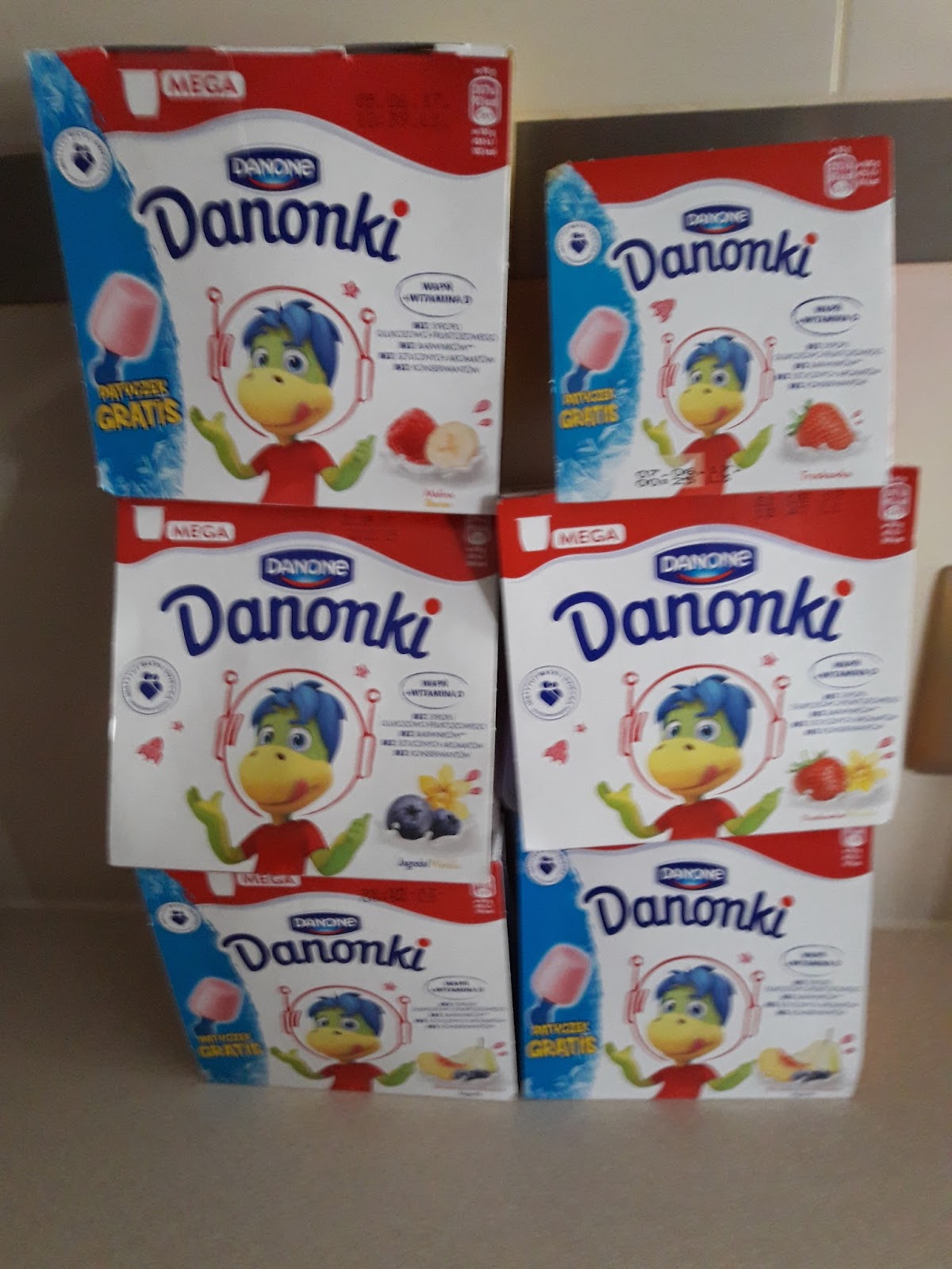 Pani Domu testuje: Nowe Danonki warianty smakowe