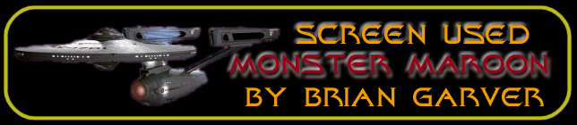 Star Trek Uniform Guide: The "MONSTER MAROON"