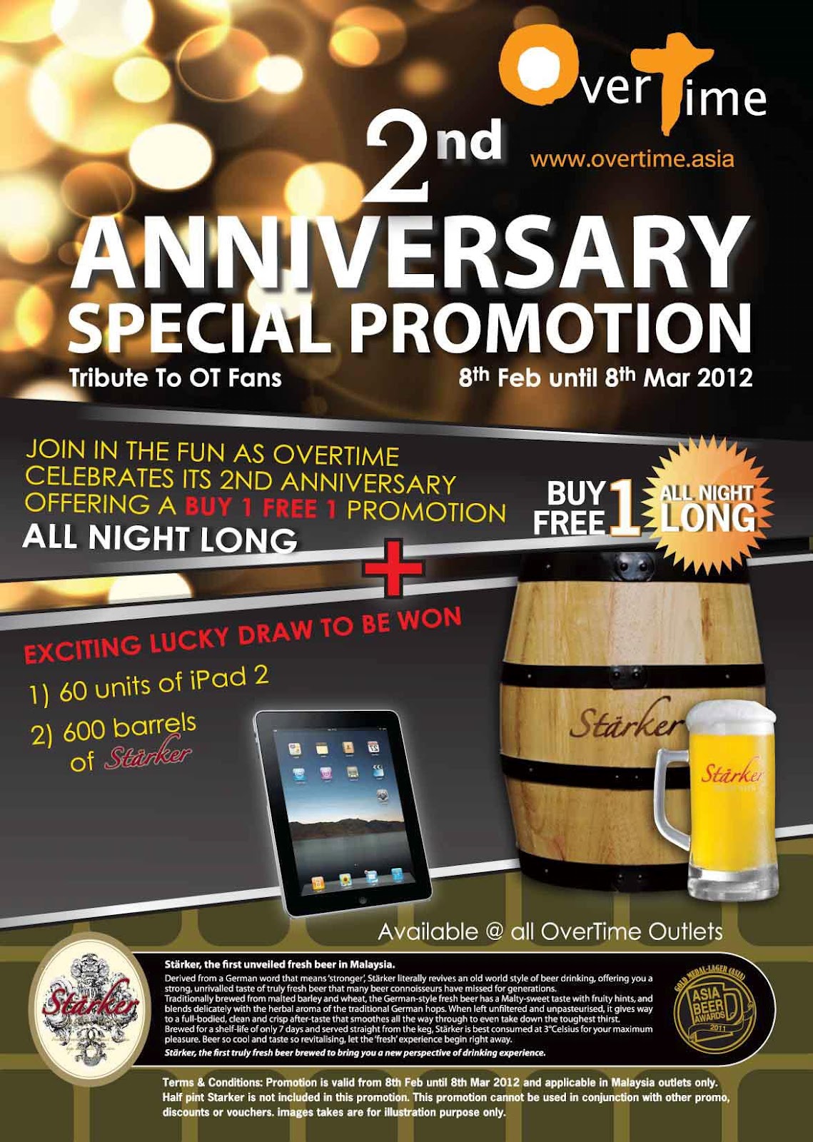 I Love Freebies Malaysia: Promotions > Buy 1 Free 1 at Overtime