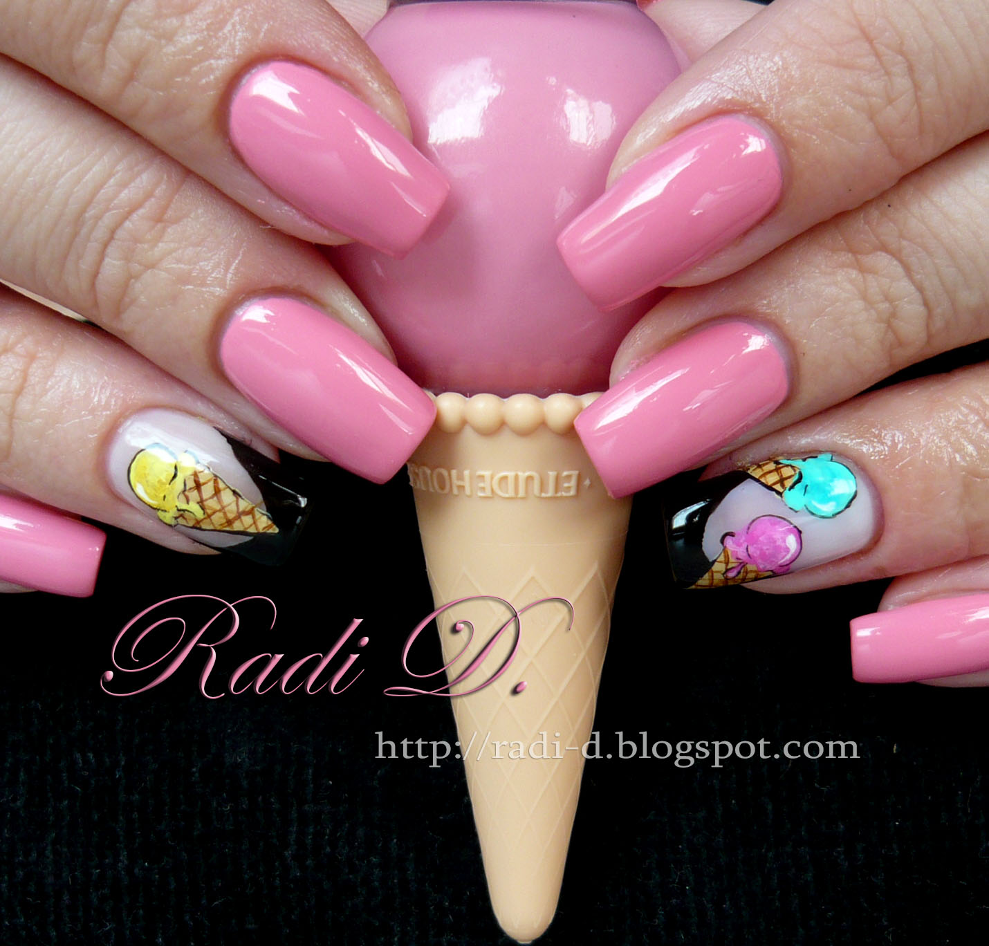 It`s all about nails: Ice Cream Nails