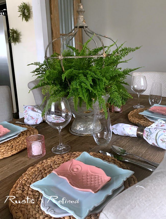 Farmhouse Tablescape for everyday | Rustic & Refined