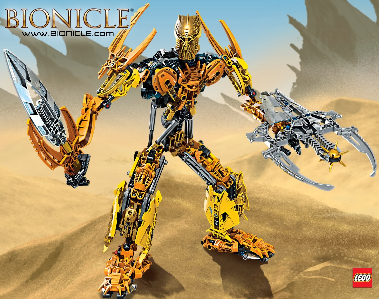 AWESOME CLIMAX EMPEROR: Bionicle Character Bio : Mata Nui