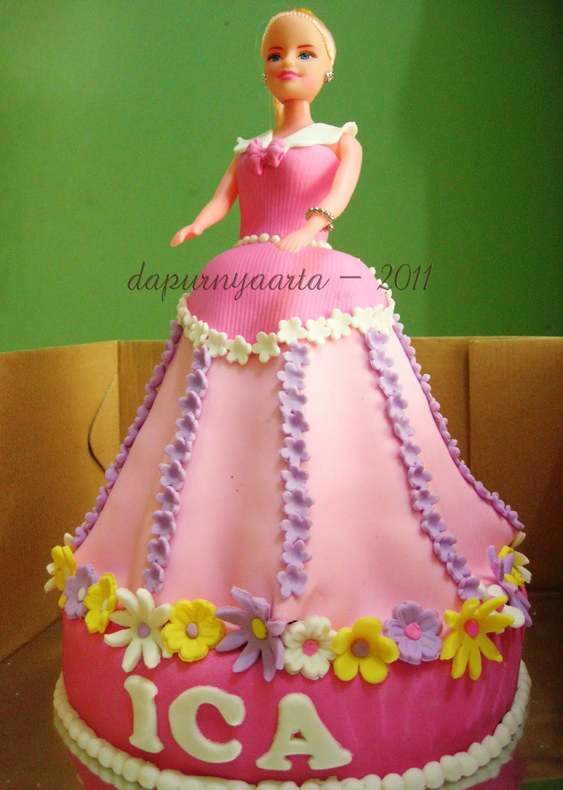 Dapurnya Arta: Barbie Cake for ICA