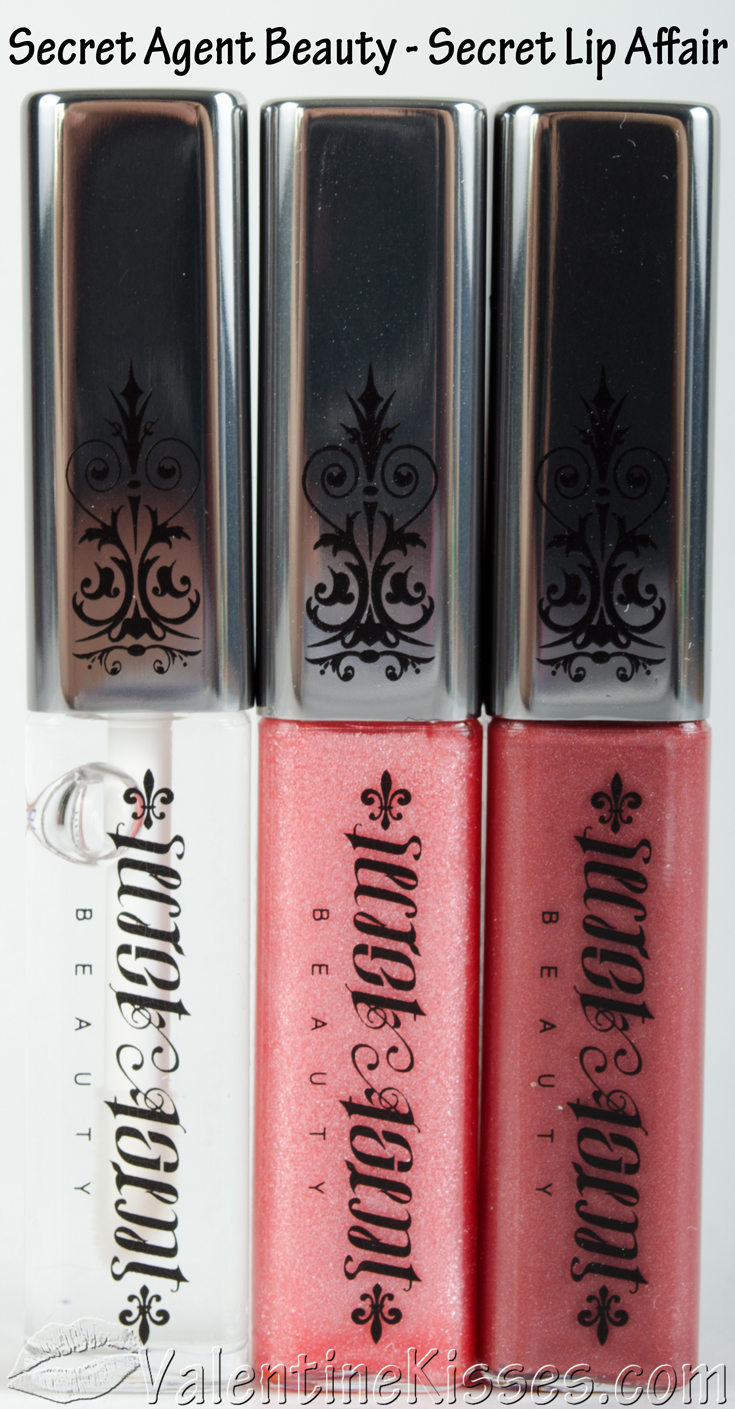 Valentine Kisses: Secret Agent Beauty Secret Lip Affair, 3 shades ...