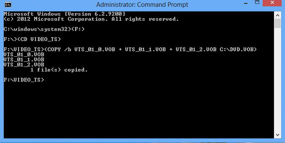 ATR Premiere Elements Troubleshooting: PE: DVD-VIDEO/Seamless VOB Ripping