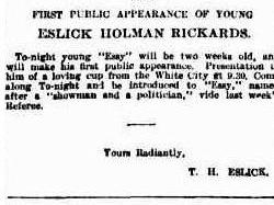 50 YEARS AROUND THE WORLD: CLOUDLAND PT 2 - THE STORY OF T.H. ESLICK