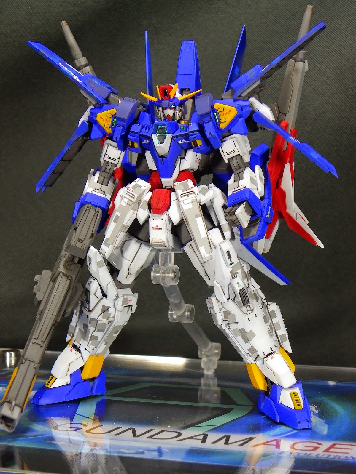 Custom Build: HG 1/144 Gundam AGE-3 Normal "Refined"