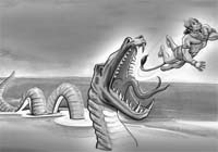 Story - Hanuman and Surasa - The Sea Monster - In Ramayana | Hindu Blog