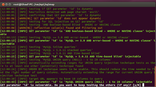 Revolución Informática: Tutorial de SQL Injection con Sqlmap (En español)
