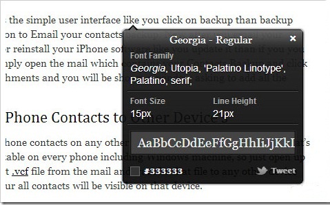 How to Easily Identify Fonts Used on a Particular Website