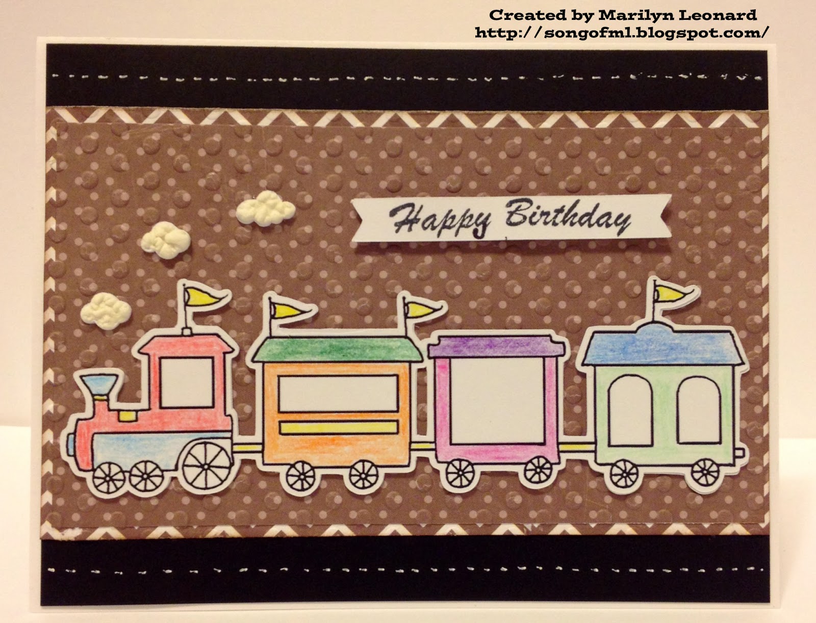 ~ Marilyn's Crafts ~: Choo-Choo Train